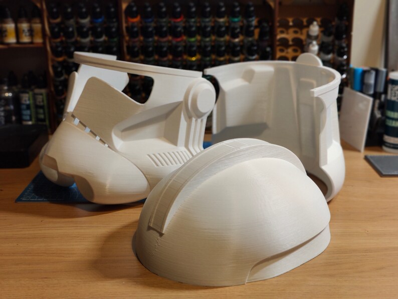 Clone Trooper Phase 2 Helmet 3D Printed DIY Kit - Etsy