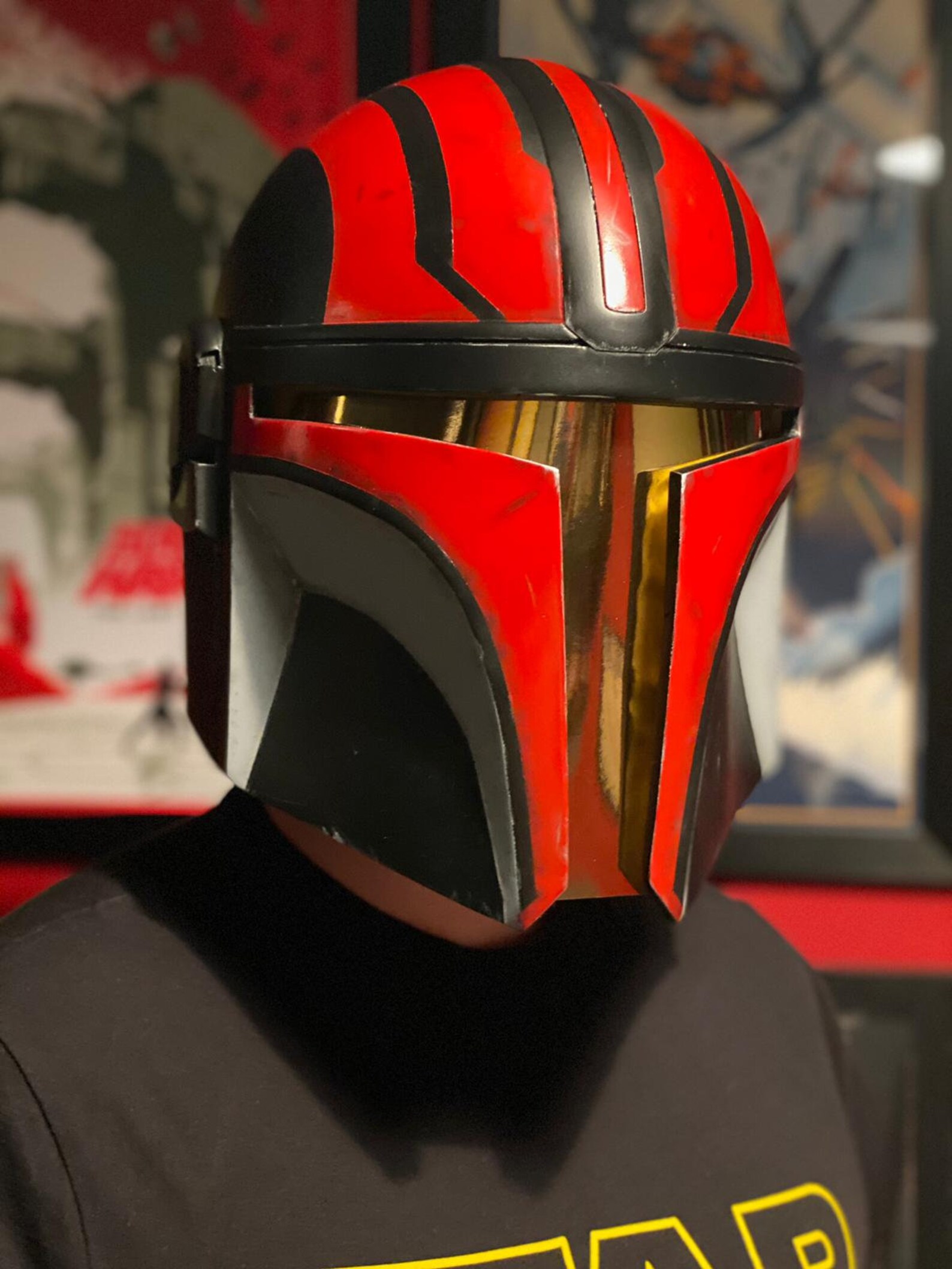 Star Wars Mandalorian Helmet Maul / Gar Saxon design | Etsy