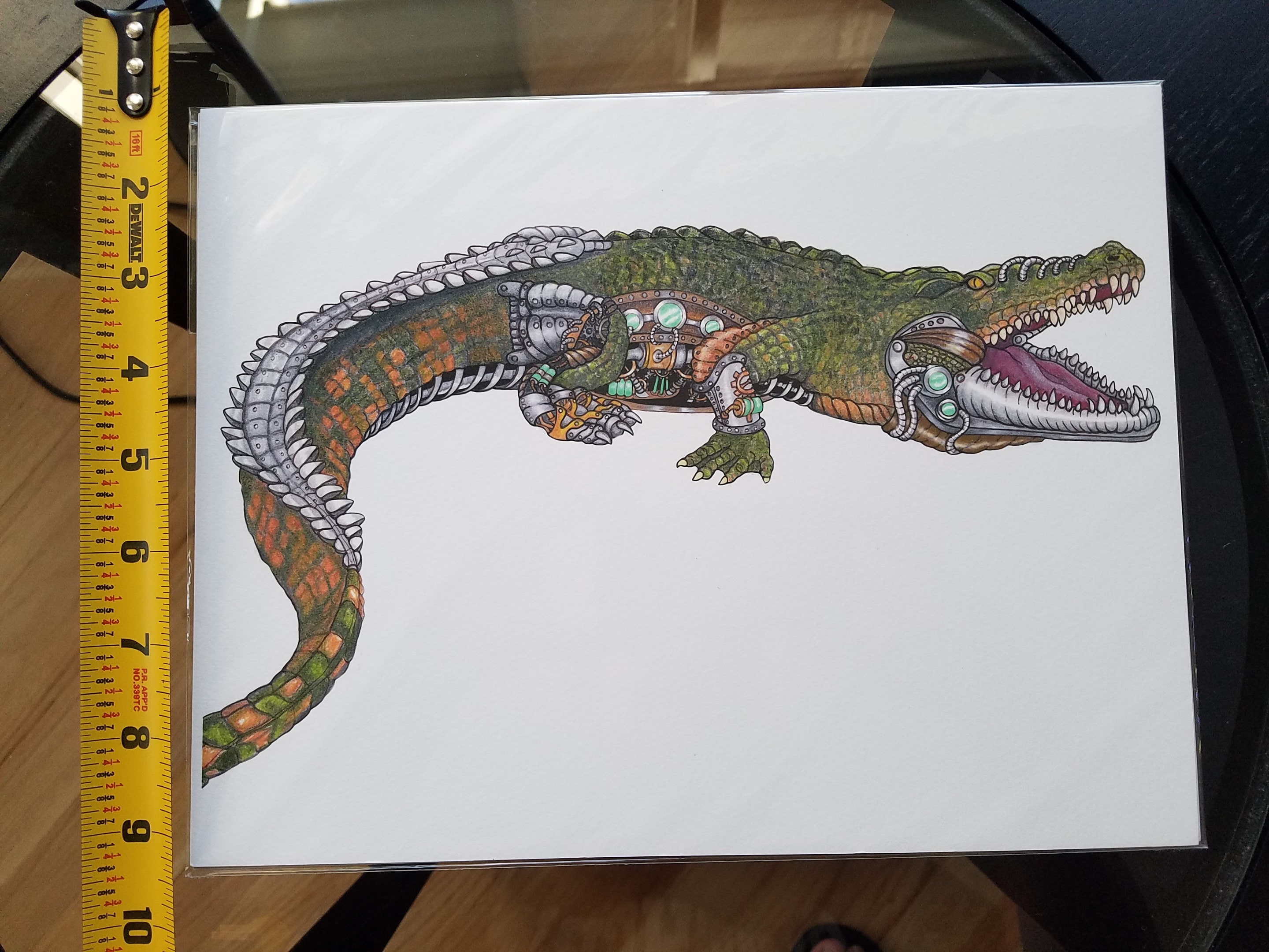 Mechanical Crocodile - Etsy