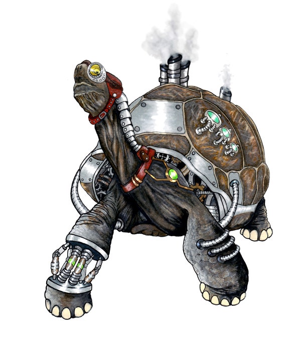 Steampunk Ninja Turtles