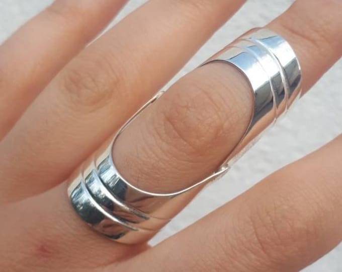 Armor Rings Shield Ring Double Ring Joint Ring Knuckle Ring Statement ...