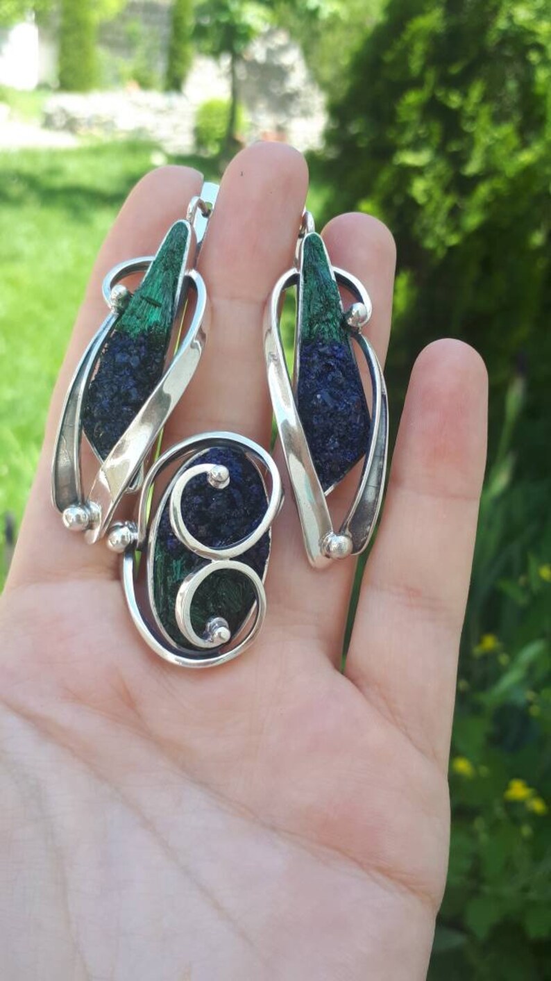 Extra large Gemstone jewelry Huge green gemstone jewelry Large | Etsy