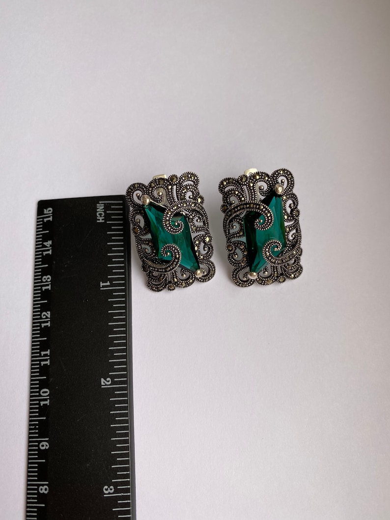 Large Emerald Green Rectangle Ring Luxury Emerald Jewelry | Etsy