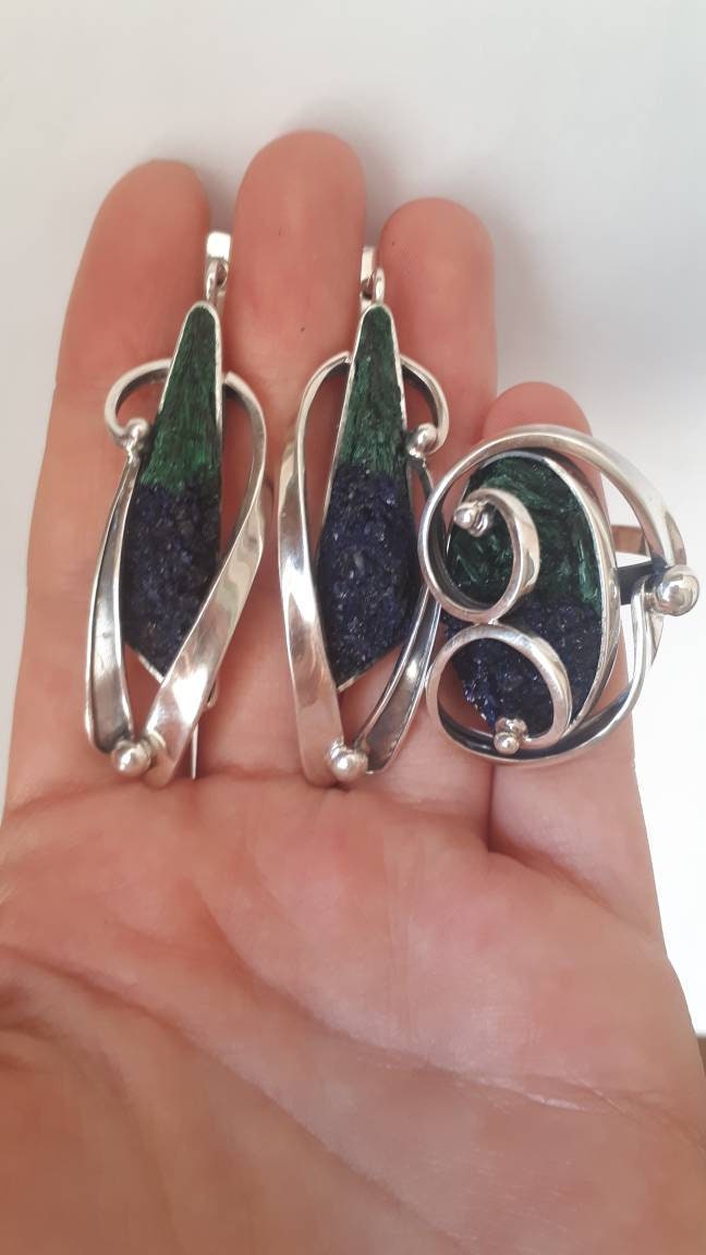 Extra Large Gemstone Jewelry Huge Green Gemstone Jewelry Large - Etsy