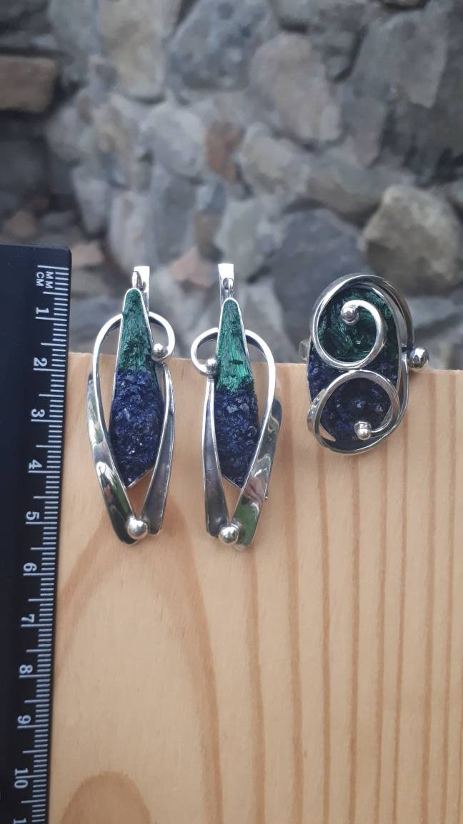 Extra Large Gemstone Jewelry Huge Green Gemstone Jewelry Large - Etsy