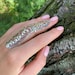 Full Finger Ring Finger Long Ring Long Finger Ring Sterling Silver Full ...