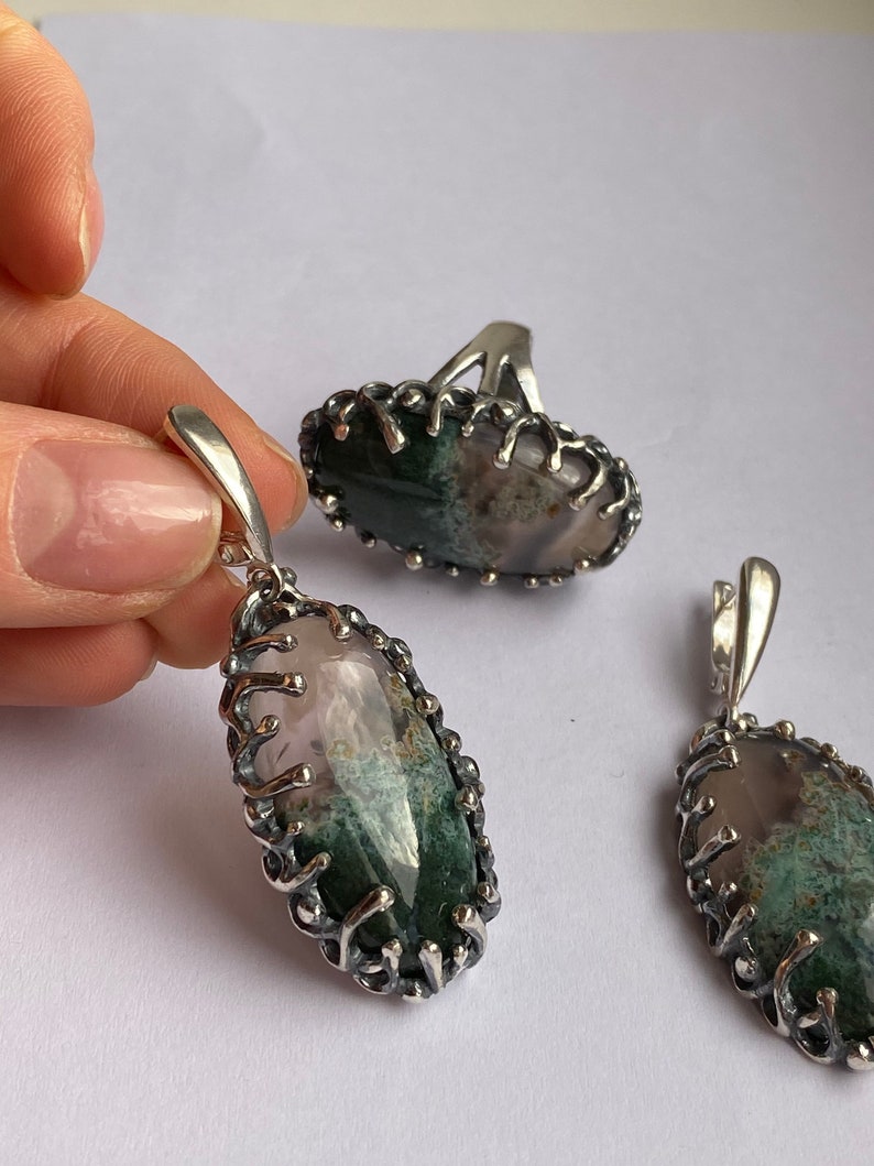 Huge Stone Ring Large Natural Stone Ring Rare Stone Jewelry - Etsy