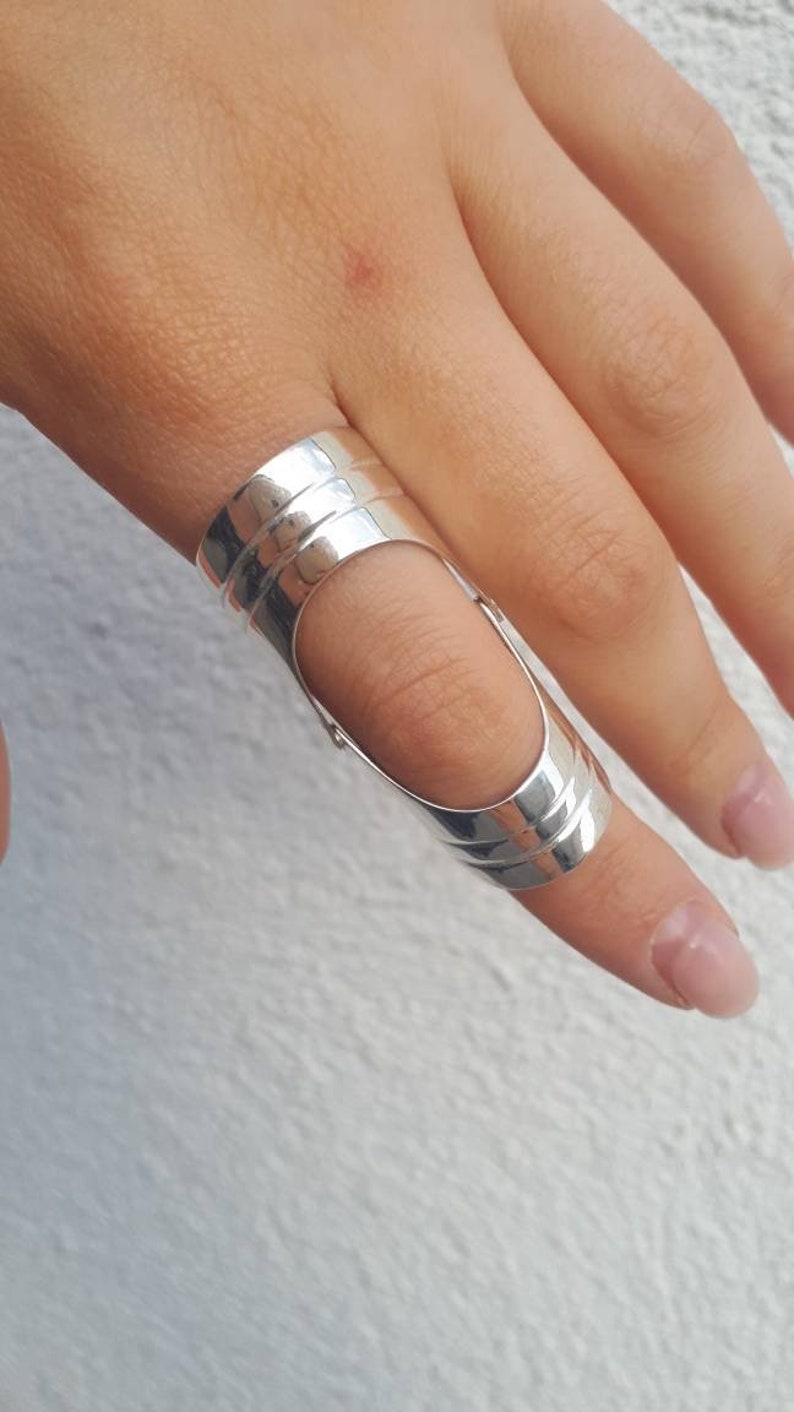 Armor Rings Shield Ring Double Ring Joint Ring Knuckle Ring - Etsy
