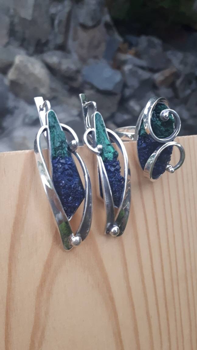 Extra Large Gemstone Jewelry Huge Green Gemstone Jewelry Large - Etsy