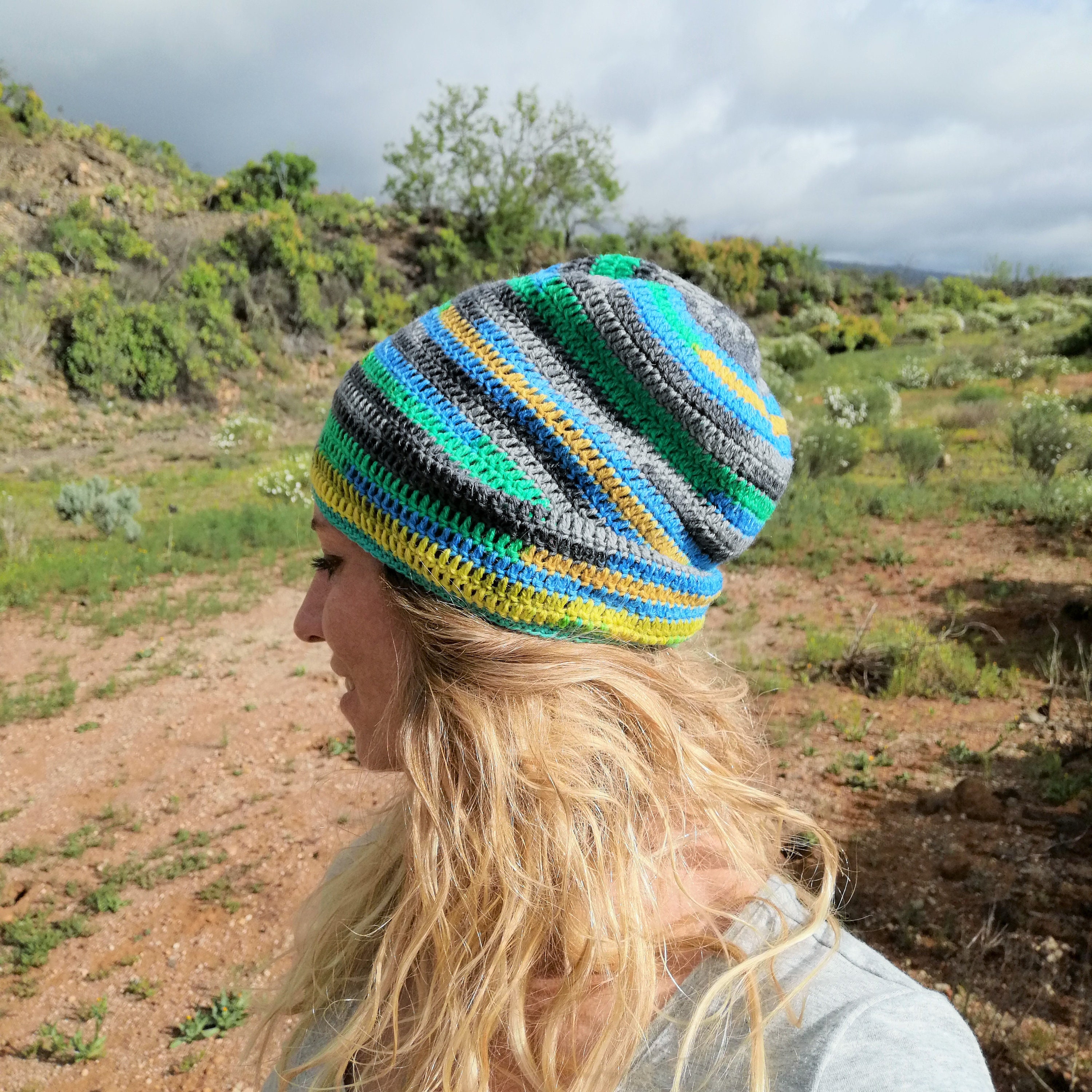 Crochet Cap Casual Light Beanie for Surfer Skaters Hipster - Etsy UK