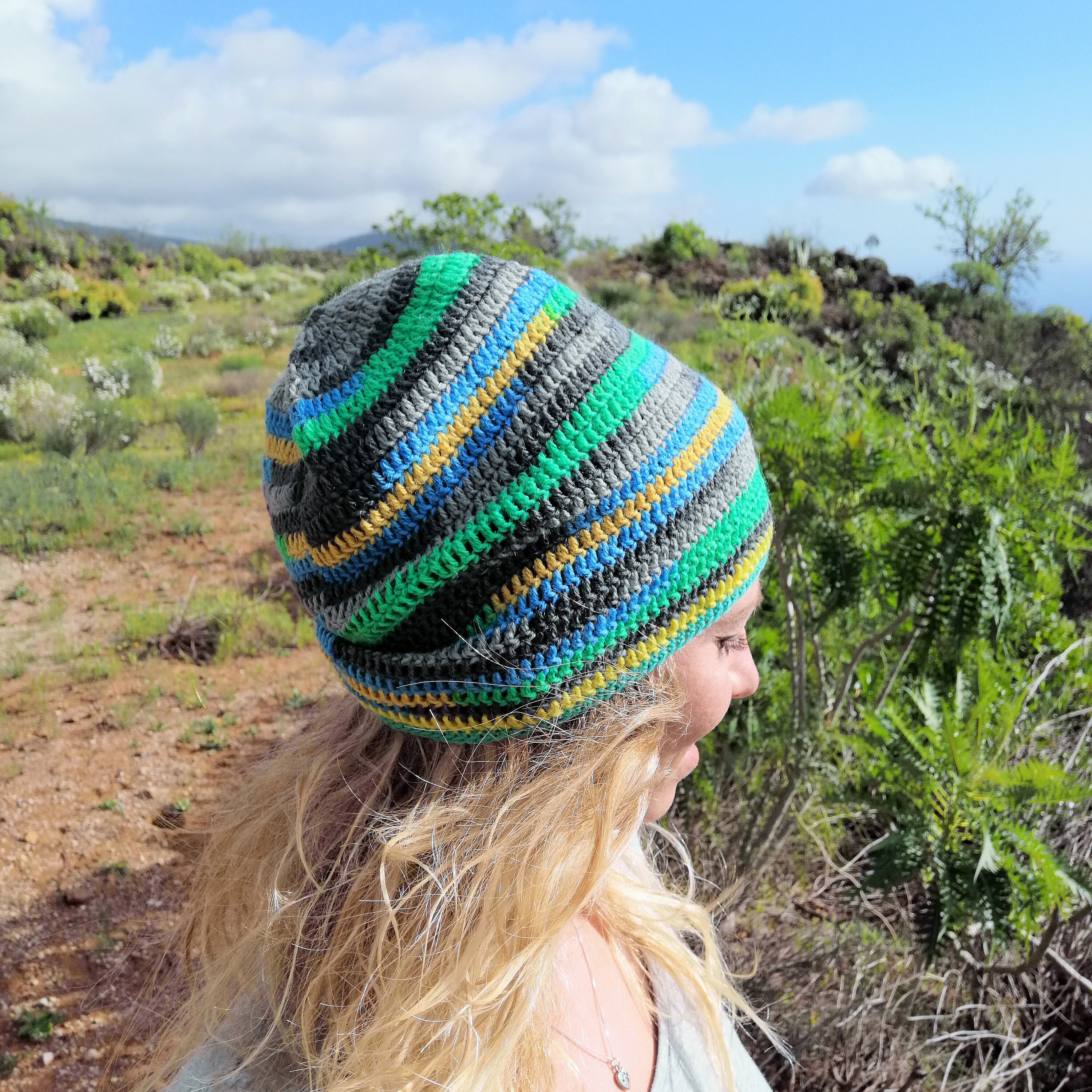 Crochet Cap Casual Light Beanie for Surfer Skaters Hipster - Etsy UK