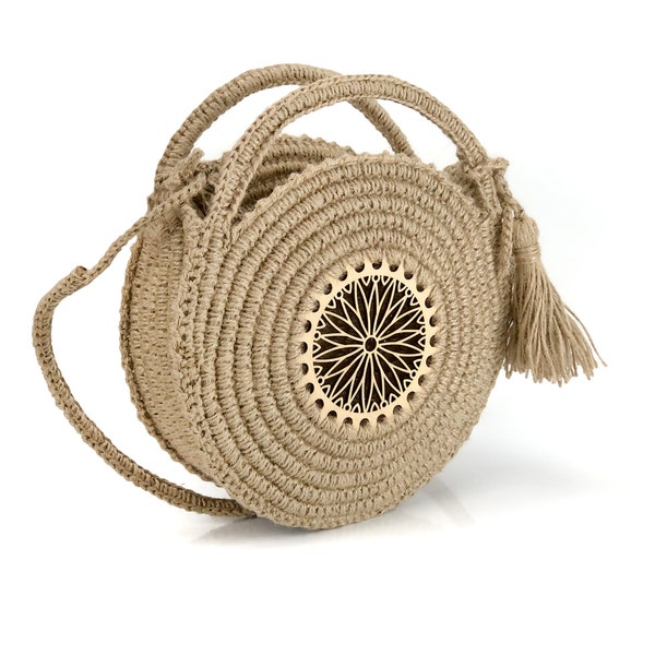 Round Bag - Etsy