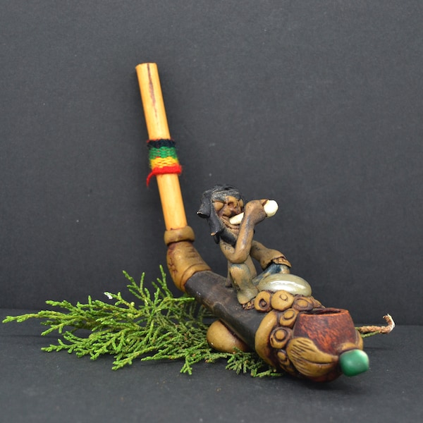 Bamboo Pipe - Etsy