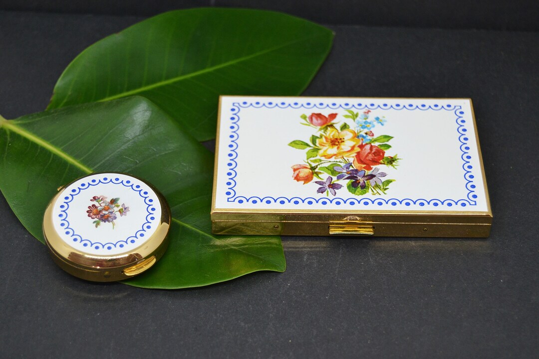 Vintage Cigarette Case Made in Germany/gold Tone Vintage Pill Case ...