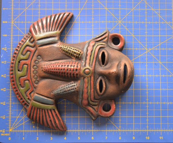Aztec Sun God Mask