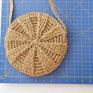 Round Bag Vintage Bag Eco Bag Women's Bag Handmade - Etsy