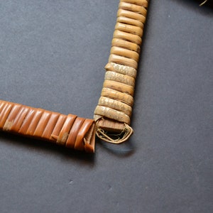 Chinese Straw Fans, Vintage Straw Fan, Boho Chic Fan, Fixed Fan ...