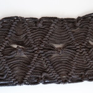 Wide Boho Belt for Women Oval Metal Buckle, Rope Belt, Braided Rope ...