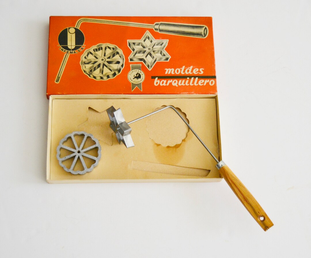 Kitchen Mold, Vintage Mold, Fried Flowers Mold, Waffle Iron Molds ...