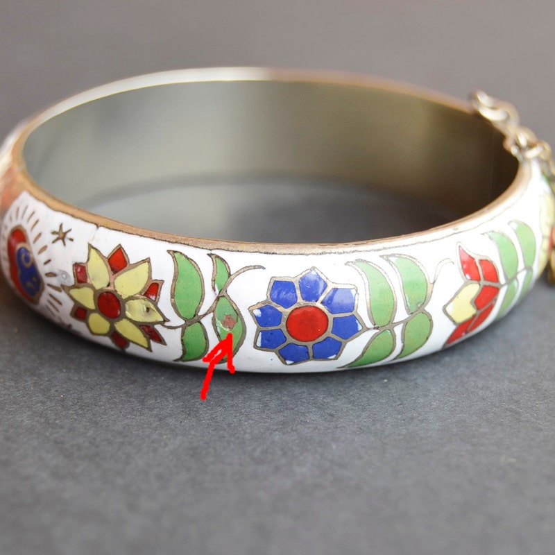 Enameled Bracelet - Etsy