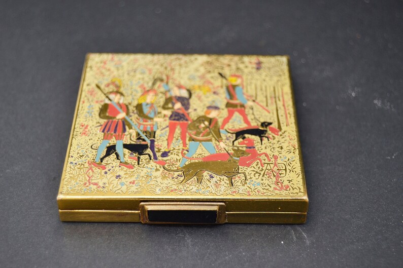 Vintage Compact Mirror Compact Mirror Vintage Compact - Etsy
