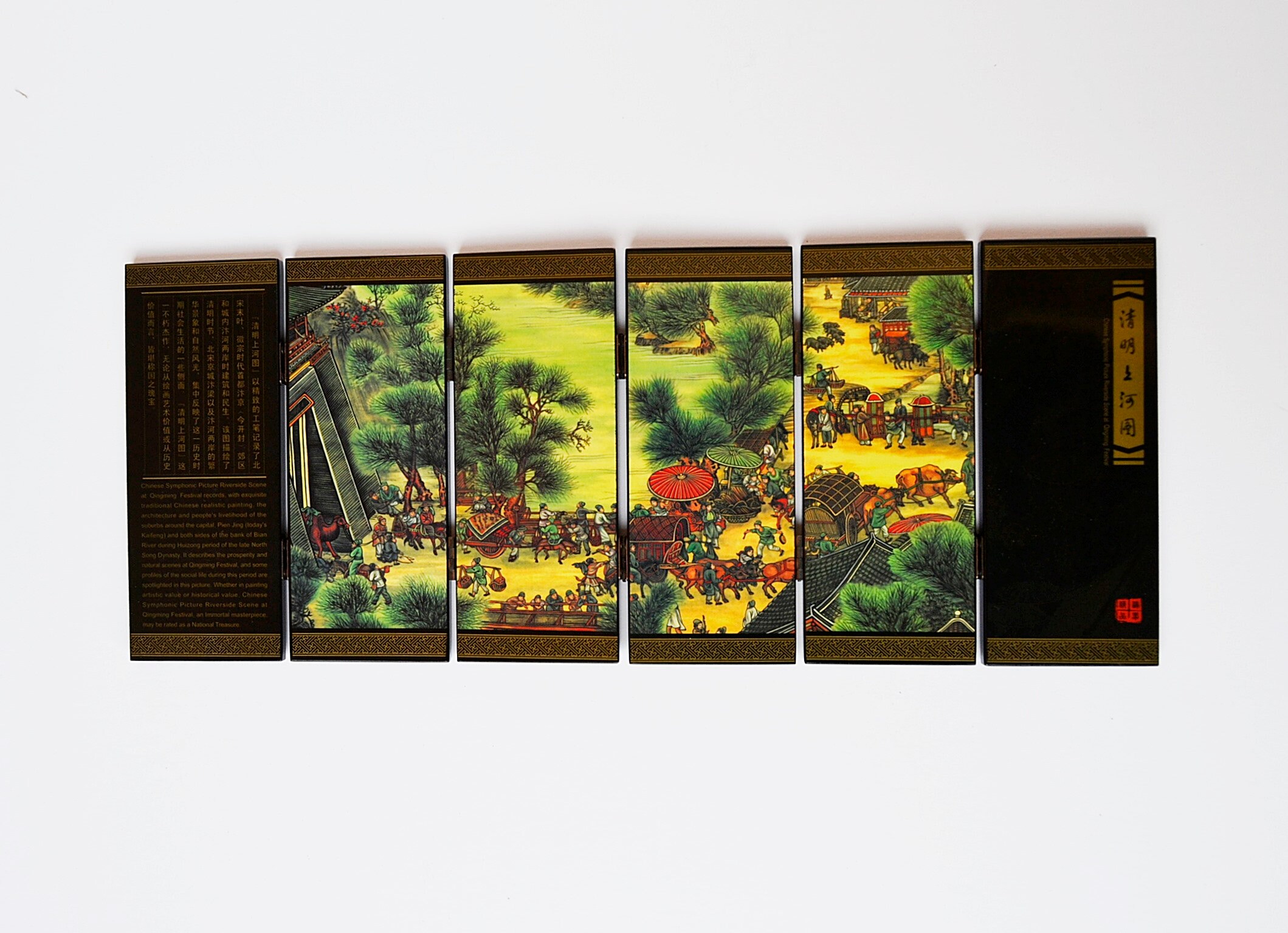 Small Vintage Screen Mini Divider Screen Small Vintage - Etsy