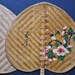 Chinese Straw Fans Vintage Straw Fan Boho Chic Fan Fixed - Etsy