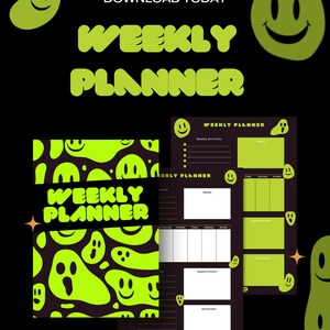 Coolest Smiley Week Planner Ever! - Etsy
