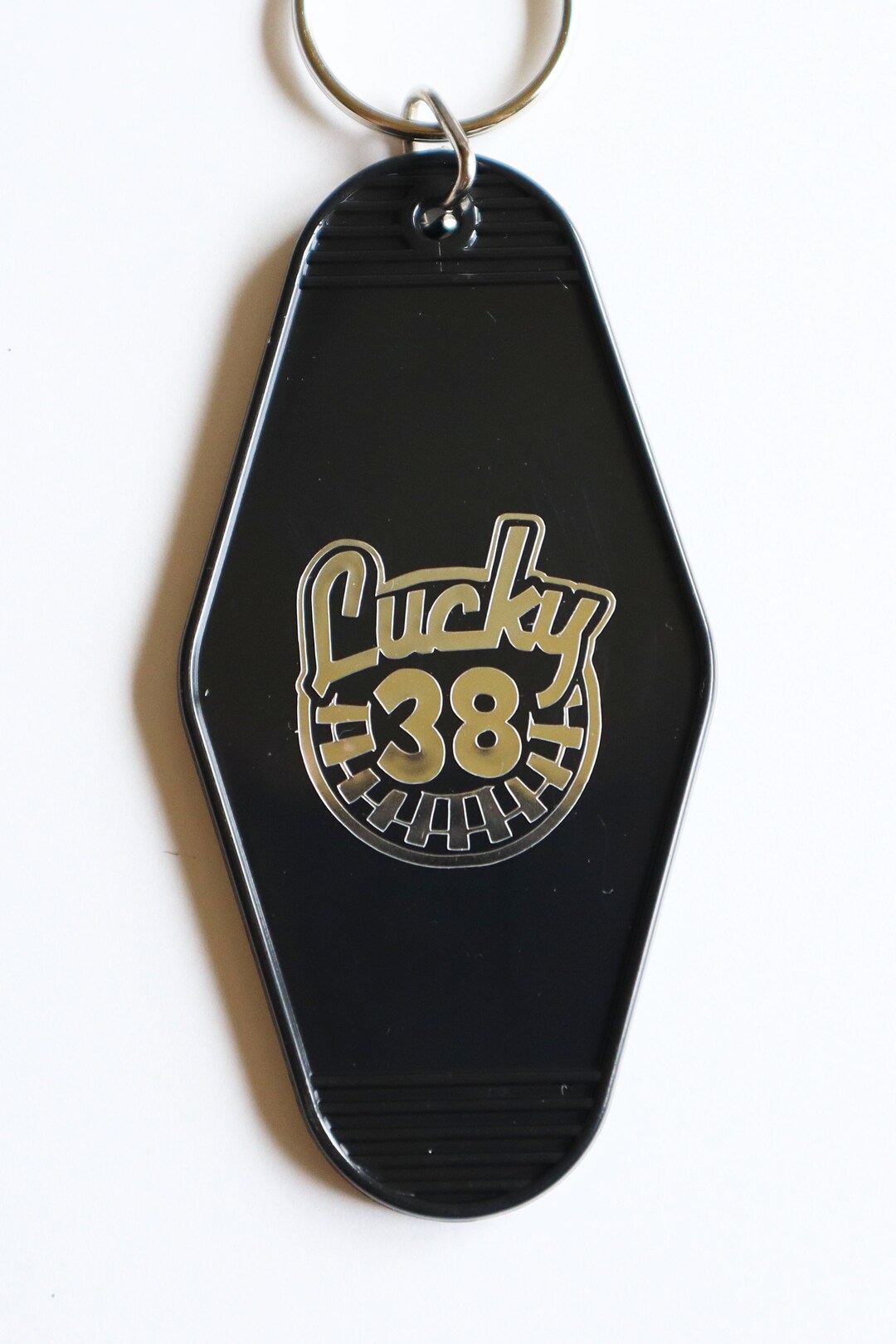 Fallout Lucky 38 Keychain - Etsy