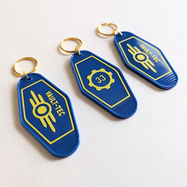 Vault Keychain - Etsy