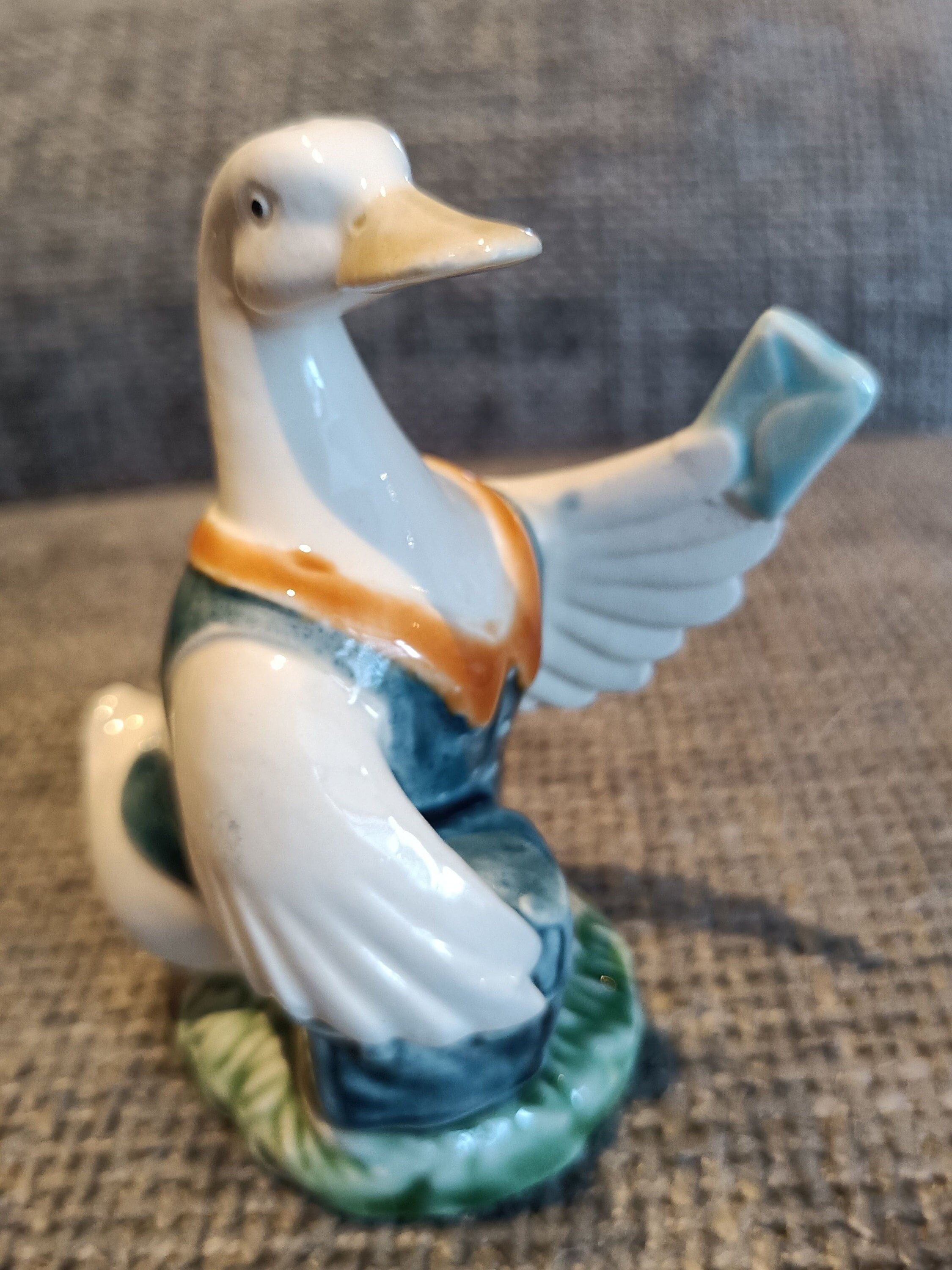 Vintage Duck Figurine. - Etsy