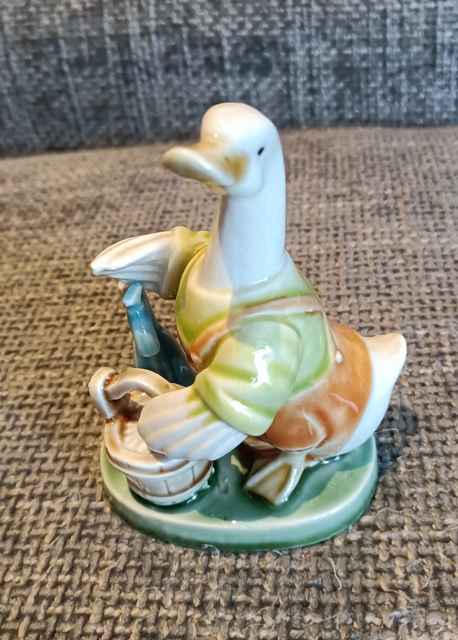 Vintage Duck Figurine. - Etsy