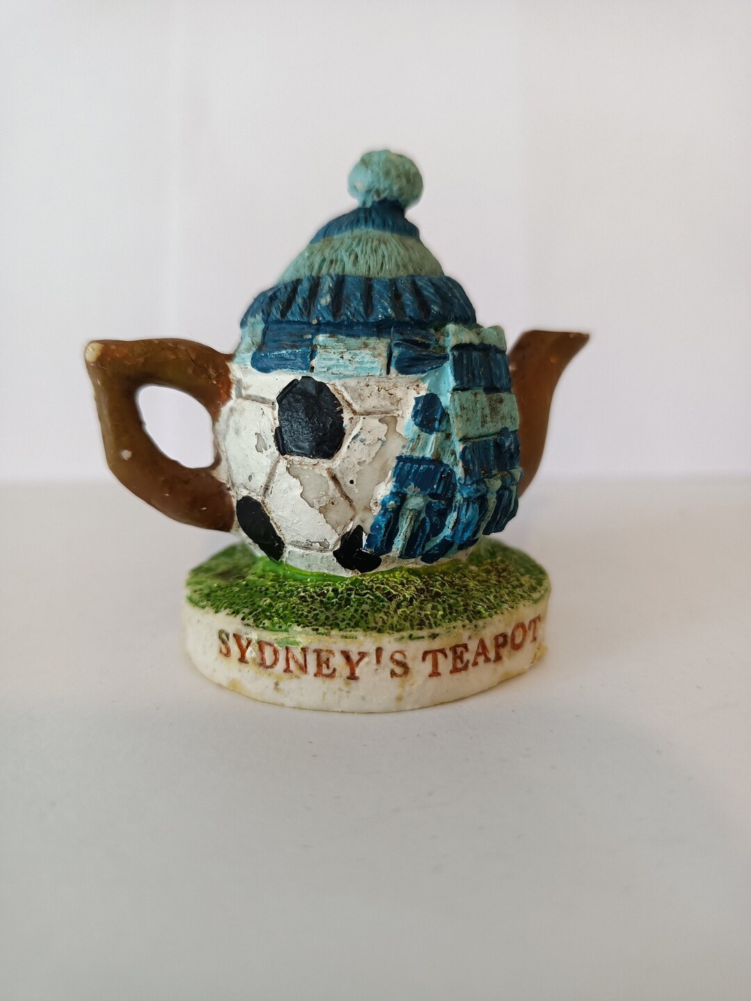 Vintage Tetley Tea Folk Stanley's Miniature Teapot - Collectible ...