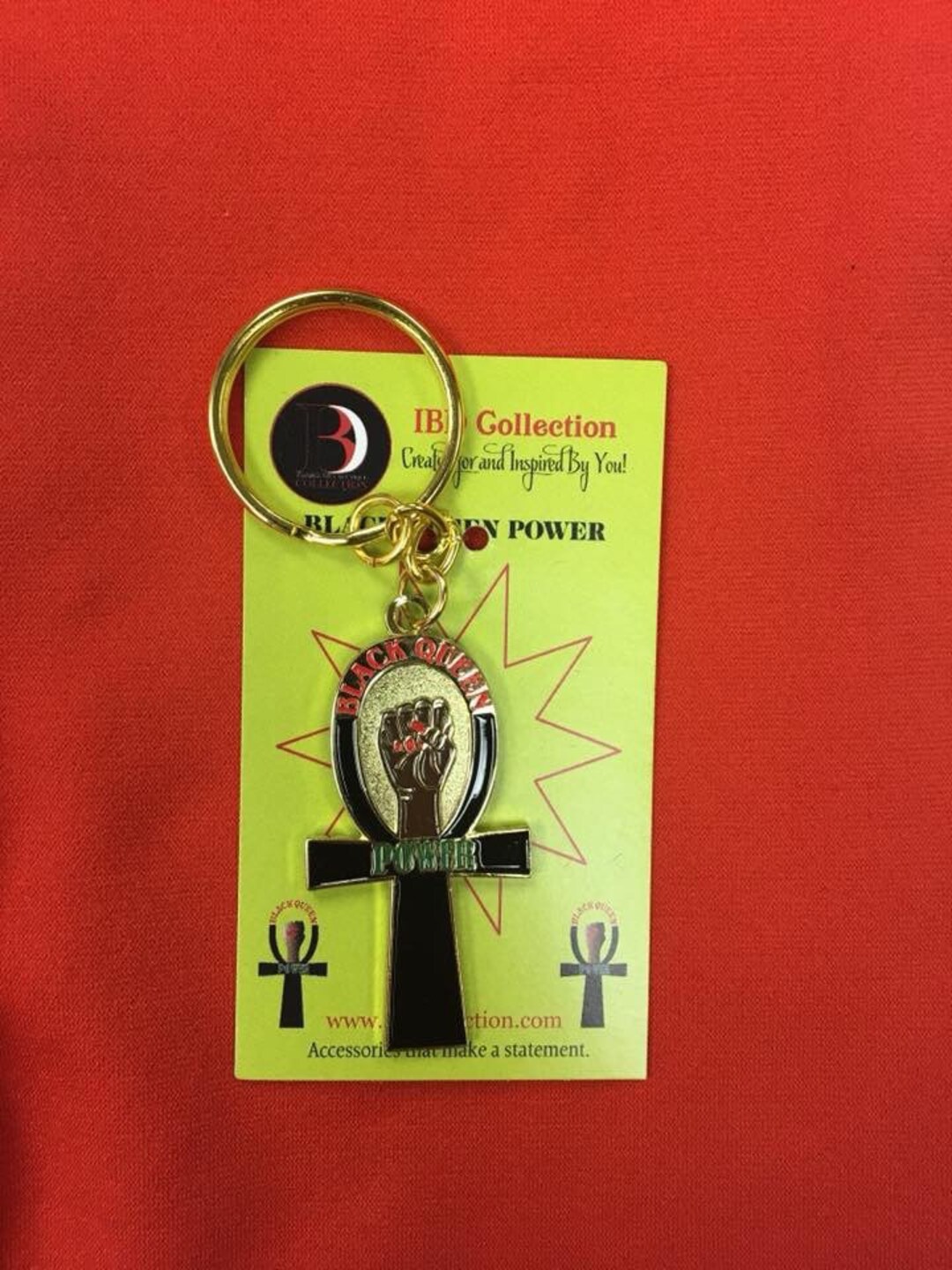 Black Queen Power Keychain - Etsy