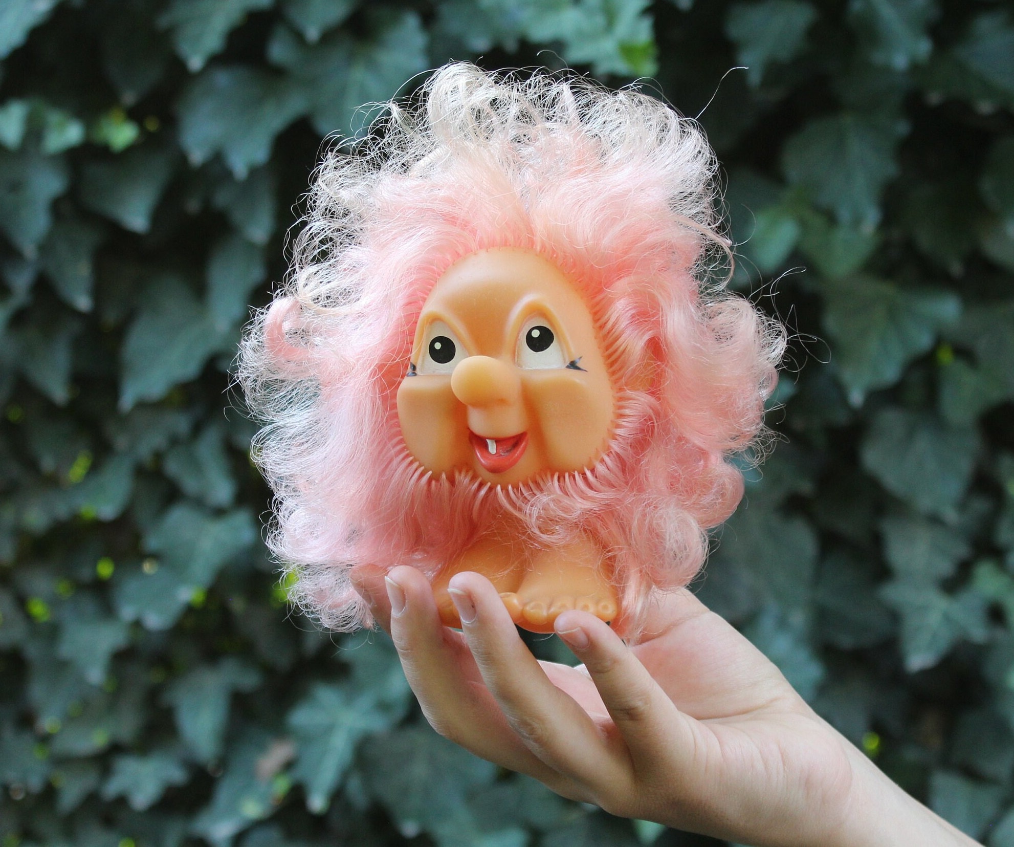 Vintage Rubber Gnome Troll Toy 5 Cephalopod German DDR - Etsy