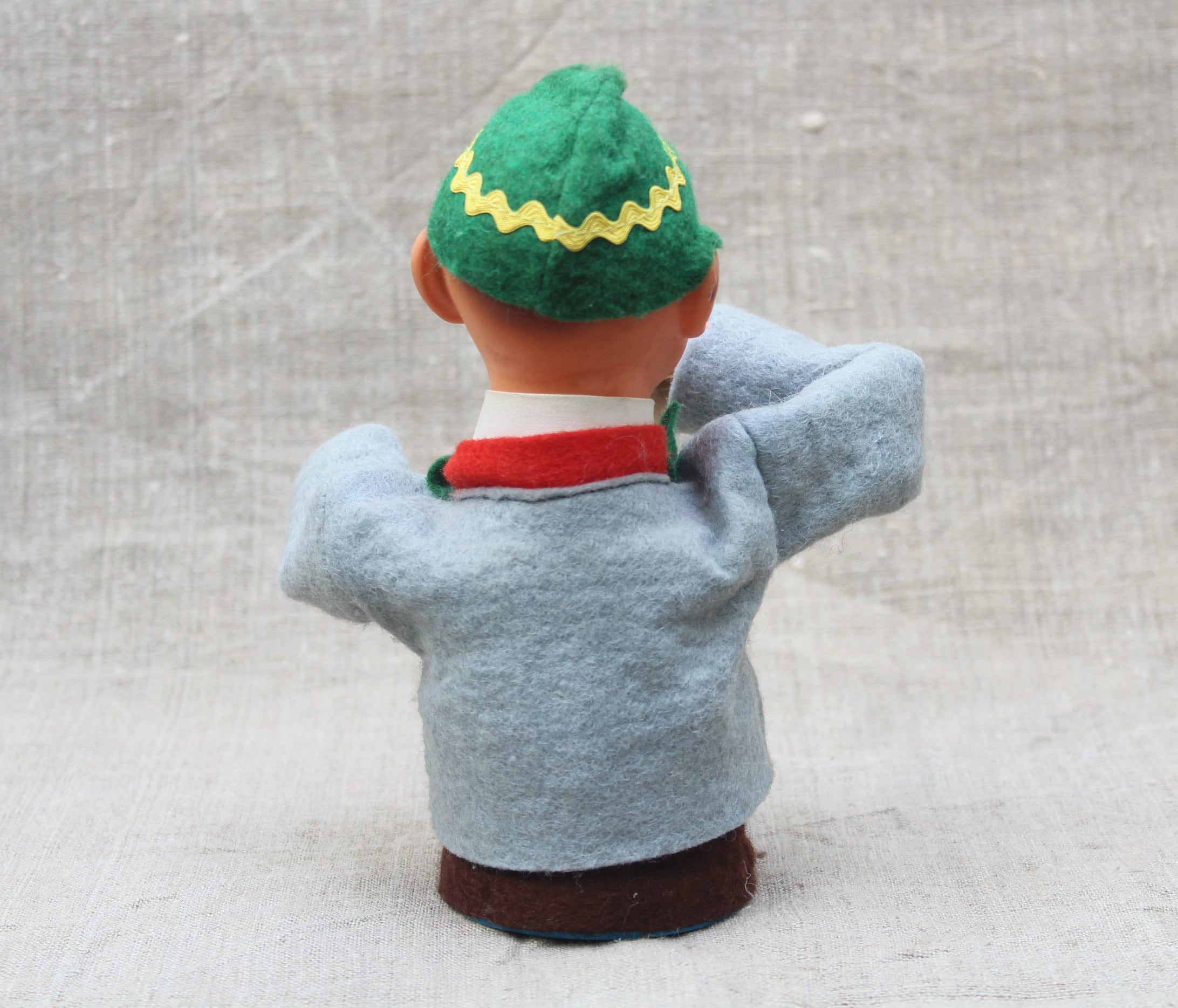 Vintage German Man Doll HB Figure With Spring Body Drinking - Etsy