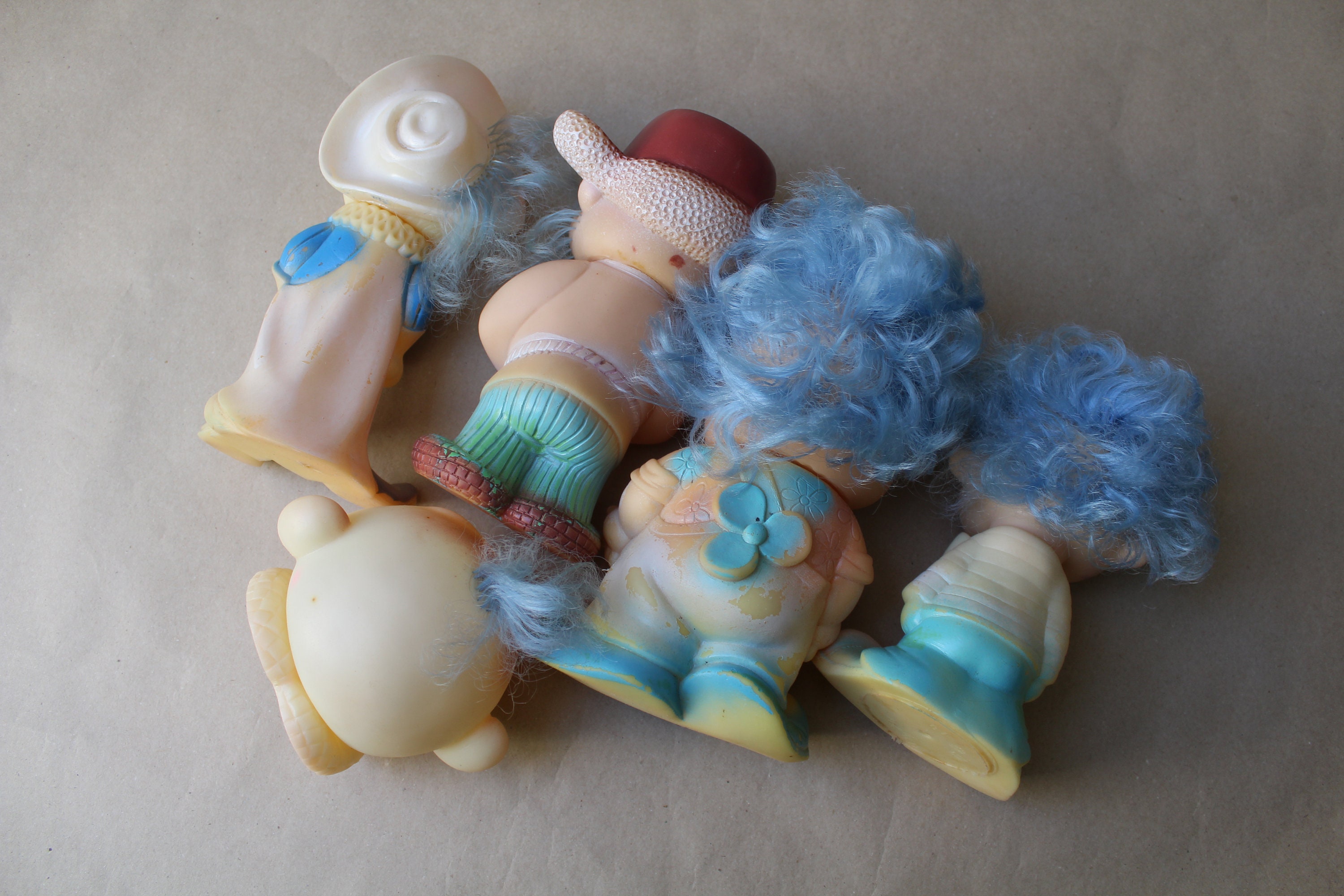 Soviet Rubber Toy Set Lot of 5 Big Rubber Toys COLLECTIBLE - Etsy