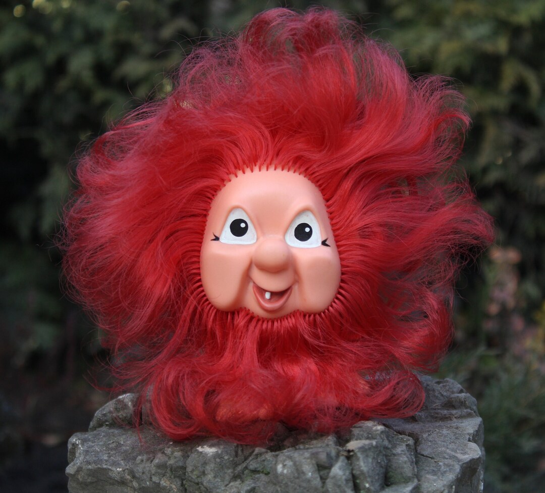 Vintage Rubber Troll Toy: 1970s German DDR Gnome Doll - Etsy