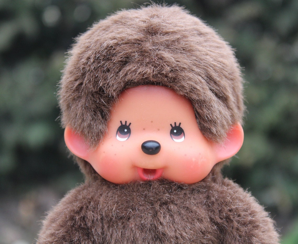 Monchhichi Vintage 7 Doll 70-80s Baby Boy Monkey Toy | Etsy