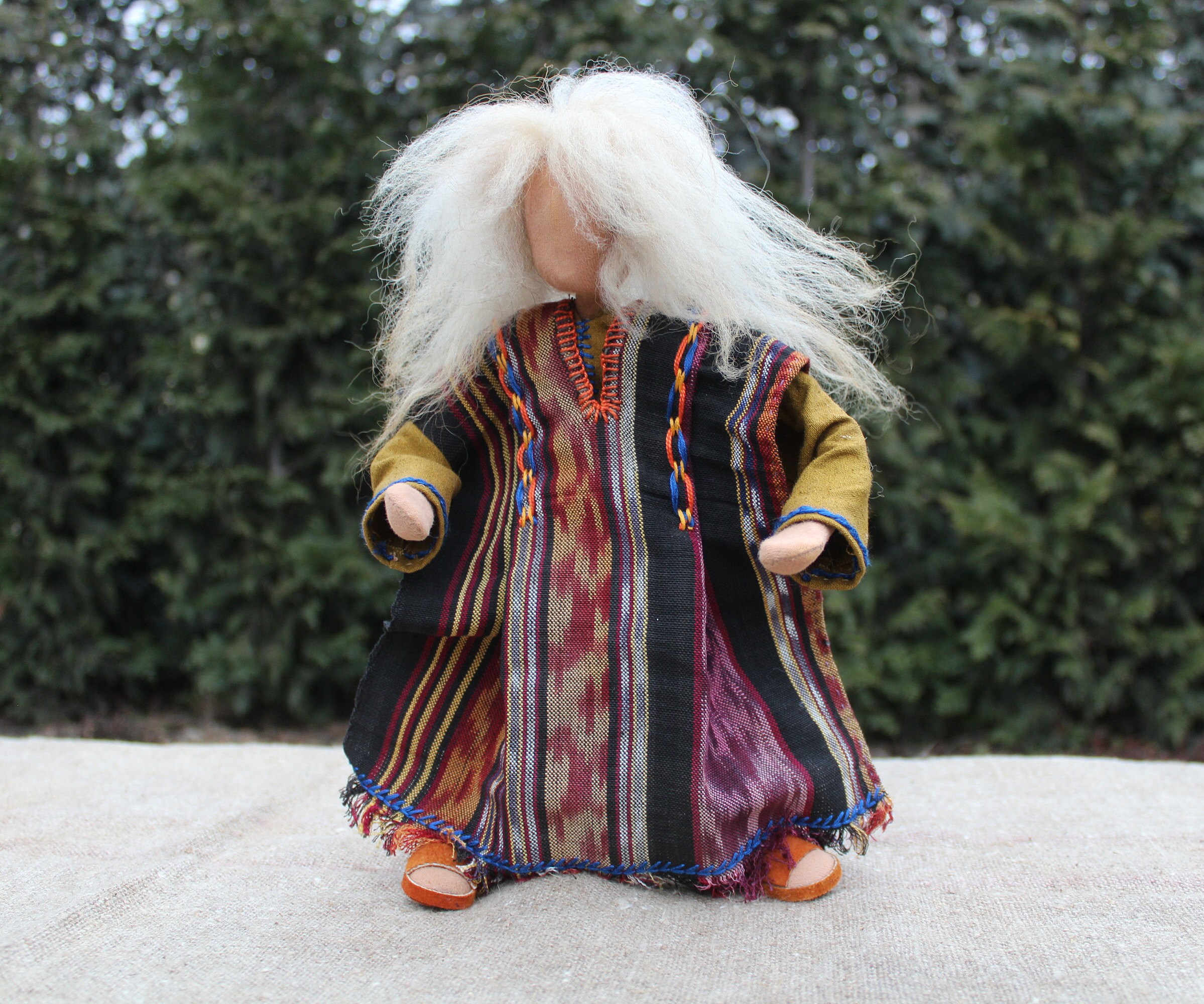 Vintage Wizard Doll D&D Cloth Old Man Realistic Doll Magician | Etsy