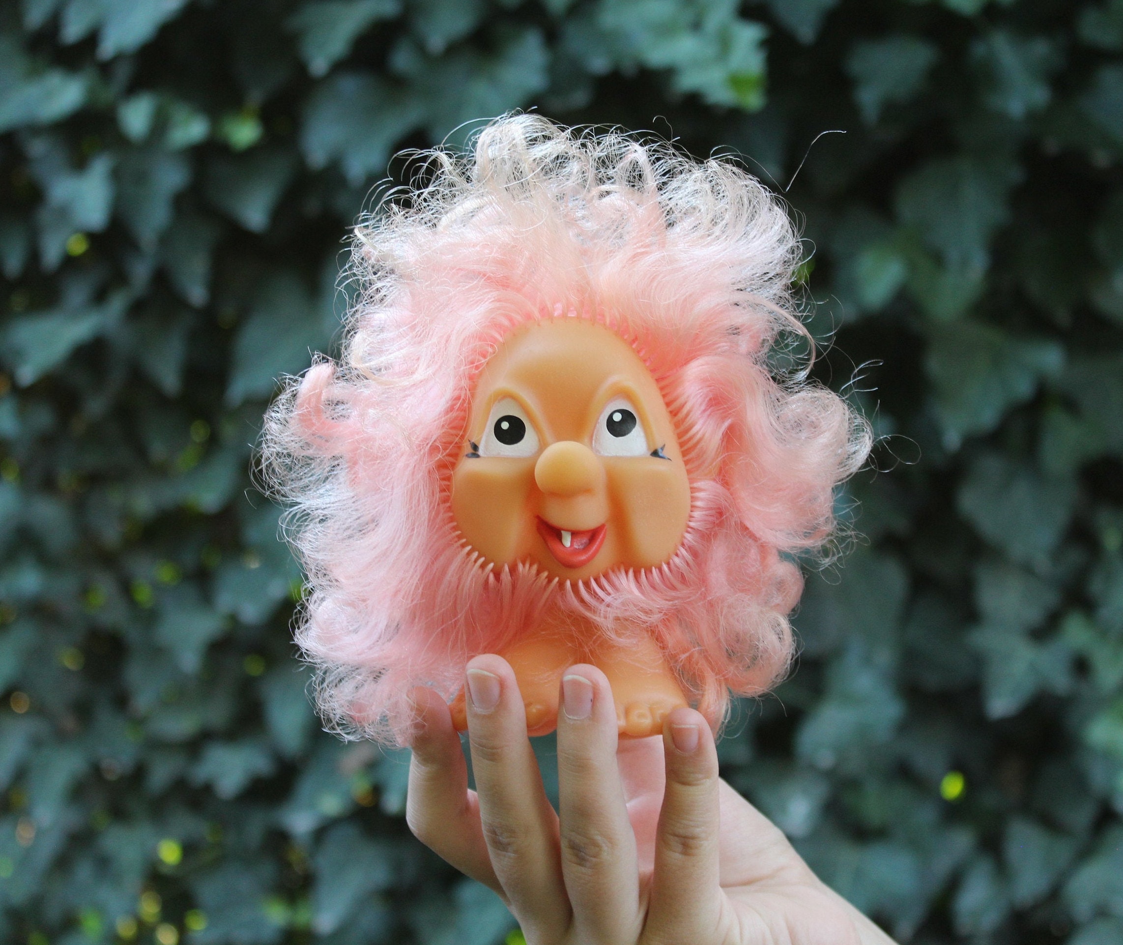 Vintage Rubber Gnome Troll Toy 5 Cephalopod German DDR - Etsy