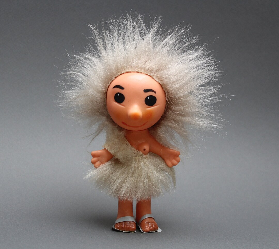 Vintage Caveman Rubber Doll: 1970s DDR Toy Collectible - Etsy