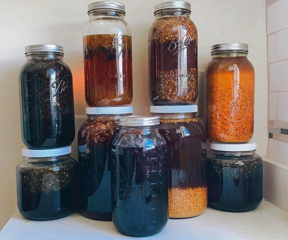 How to Make Herbal Tinctures Guide | Herbalism Ebook | Tincture Making ...