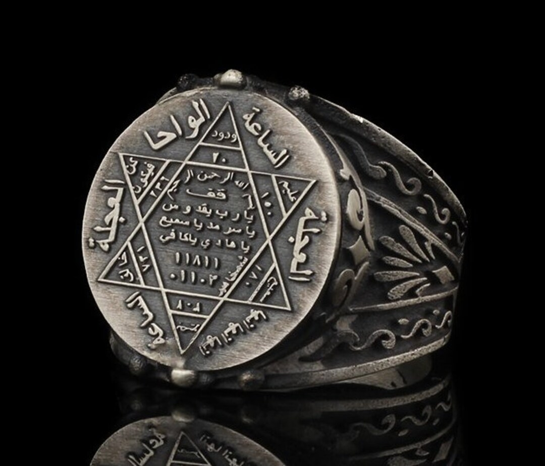 Suleyman the Seal Silver Ring-mens Handmade Ring-seal of - Etsy