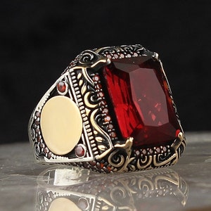 Four Colors red,black,green,blue Zircon Stone Ring-unique Embroidered ...