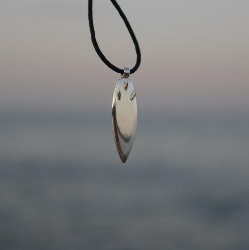 Surfboard Pendant Surf Pendant Surf Necklace Sports Pendant | Etsy