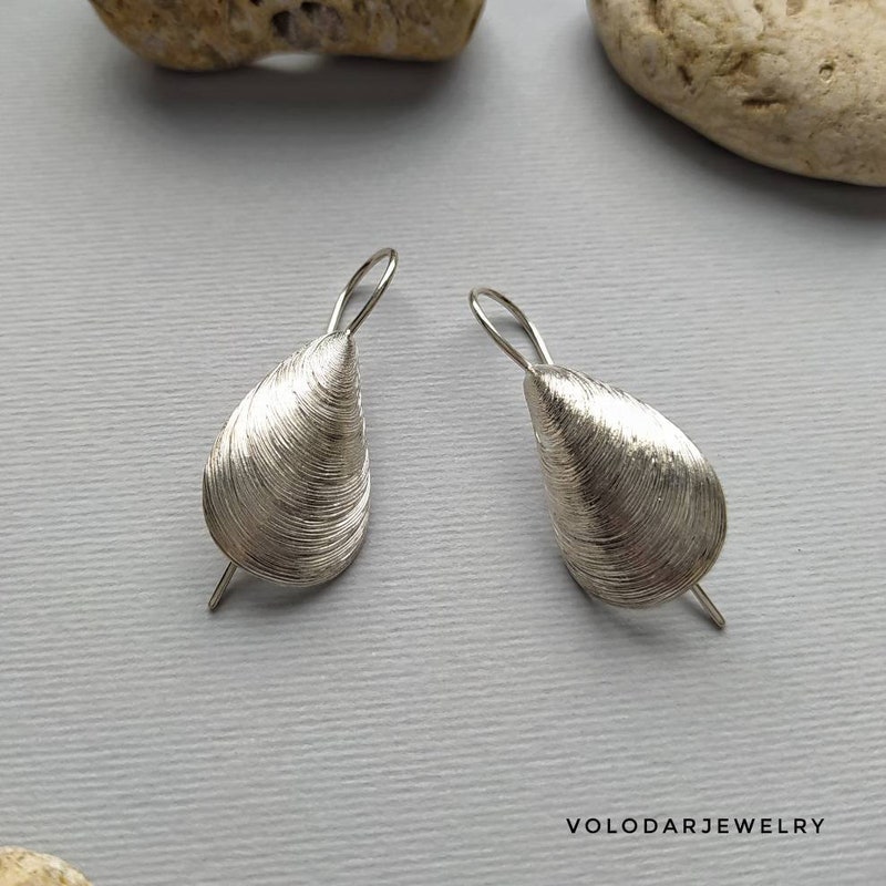 Mussel Shell Earring - Etsy