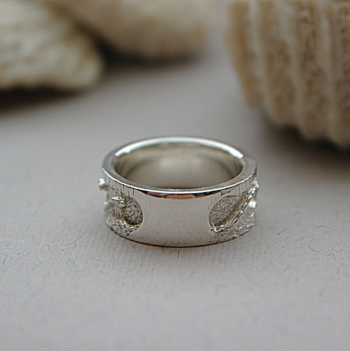 Wave Ring Ocean Ring Sea Ring Silver Wave Ocean Jewelry - Etsy