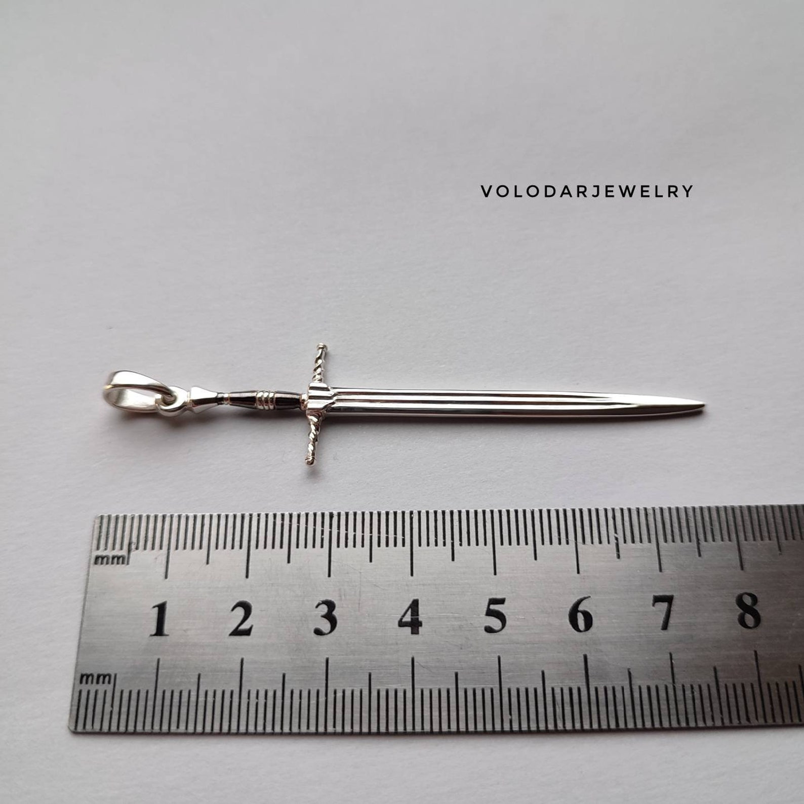 Sword Necklace Sword Pendant - Etsy