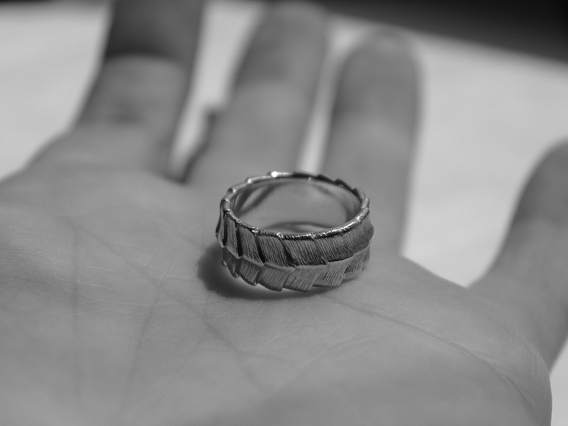 Dragon Ring Dragon Scale Ring Wide Silver Scale Ring | Etsy